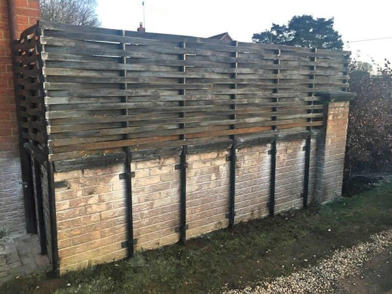 Woven Steel Wall Top Fencing - Steelscapes